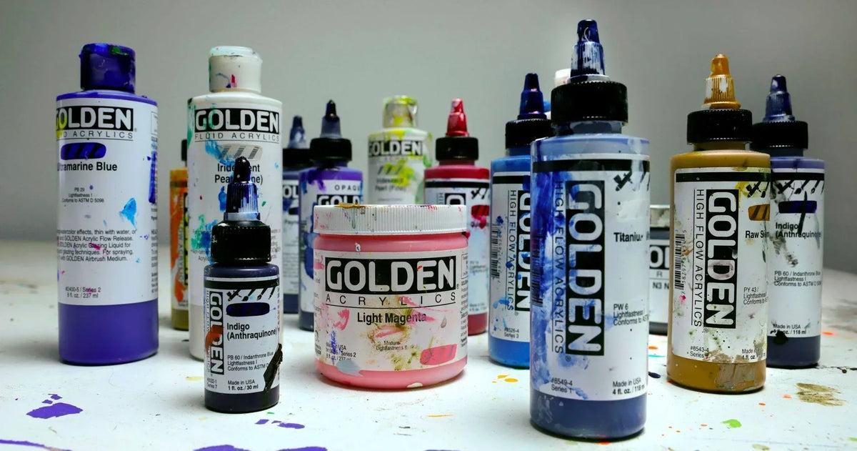 Golden Artist Colours: Which Acrylic Paint is Right for You? | ArtStore ...