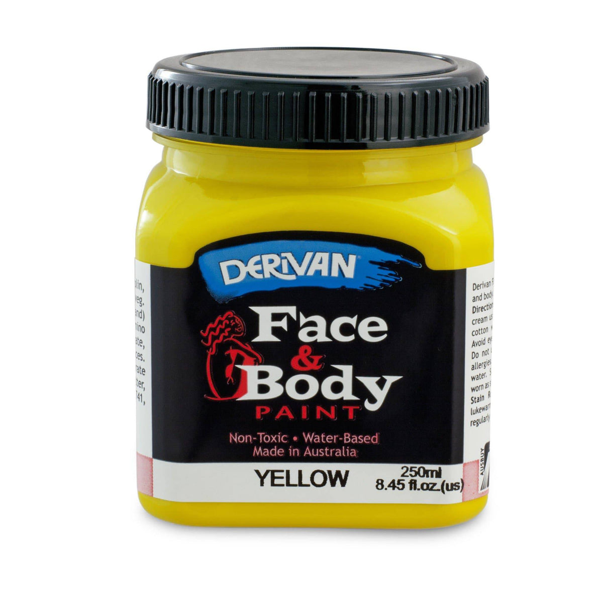 Derivan Face & Body Paint 250ml | ArtStore Online